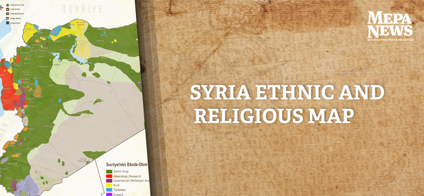 Syria ethnic and religious map